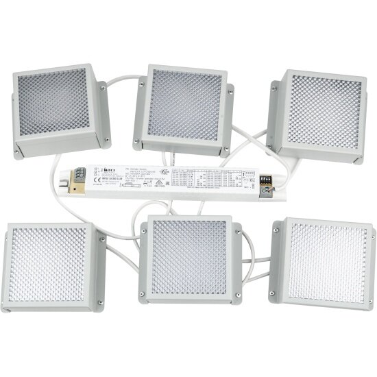 Светильники грильято Uniel ULP-1010 42W/4000К IP40 GRILYATO WHITE KIT06