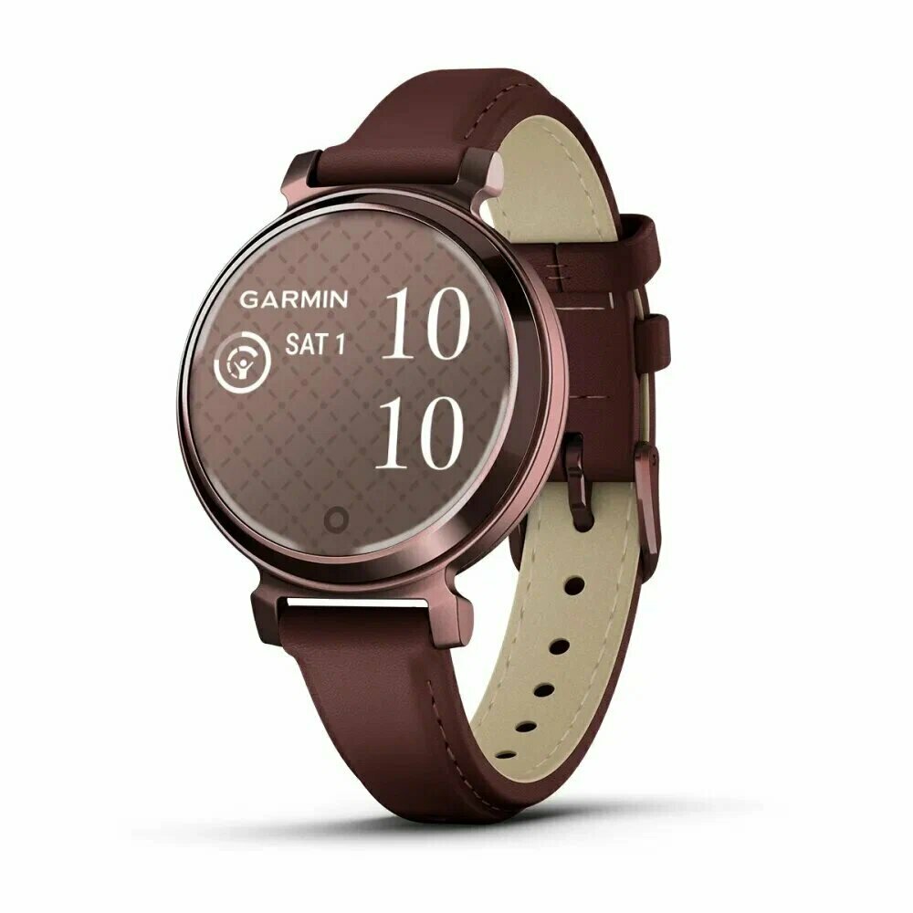 Умные часы Garmin Lily 2 Dark Bronze Case with Mulberry Leather Band
