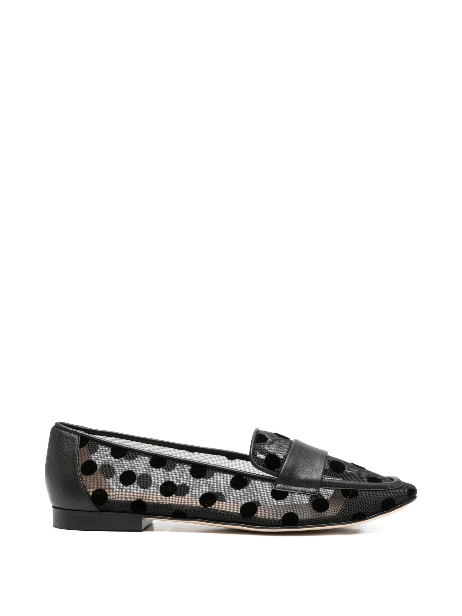 Лоферы Polka-dot mesh loafers