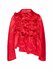 Куртка COMME des GARCONS Ruched asymmetrical jacket, размер 44, red