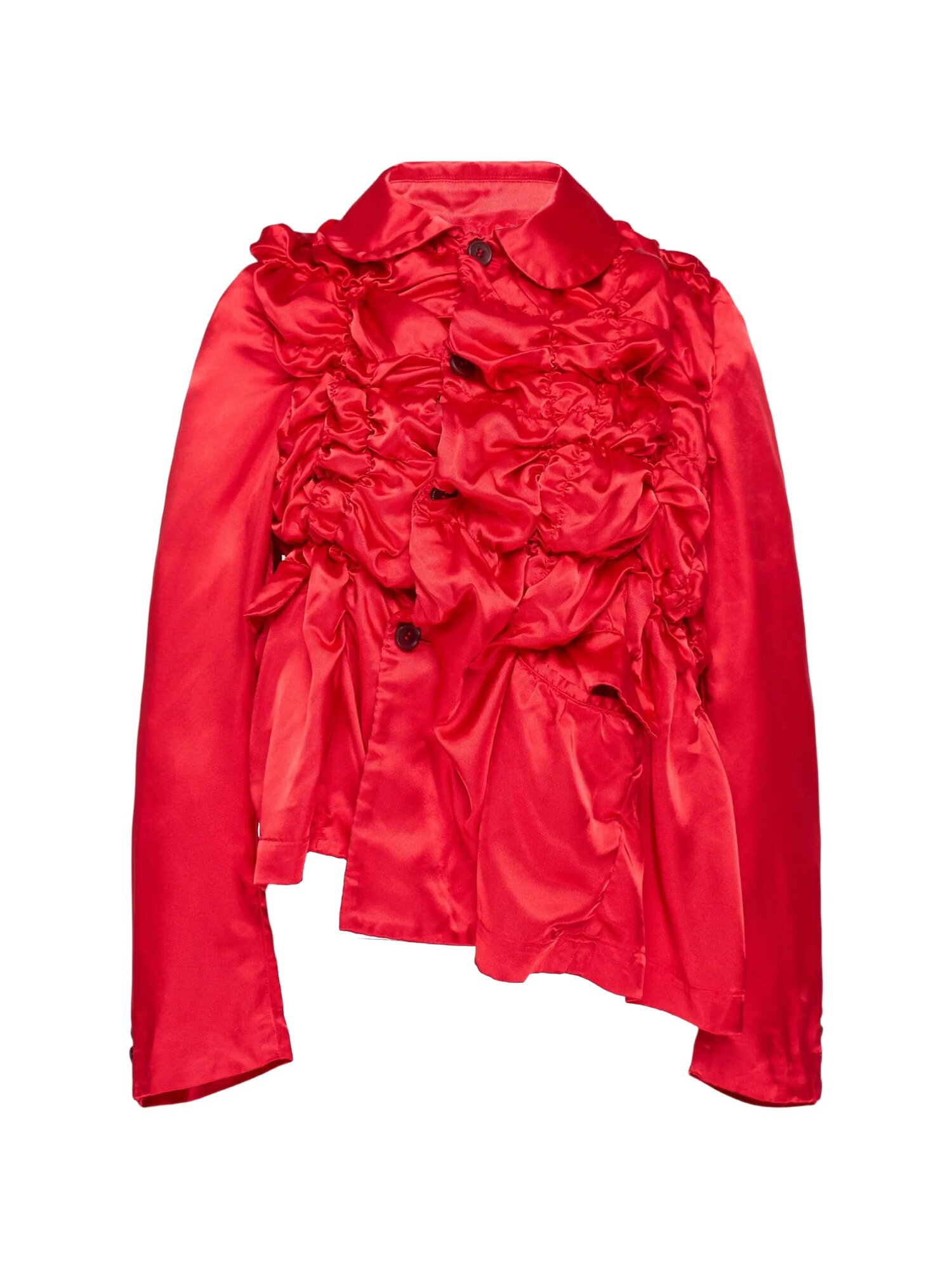 Куртка Ruched asymmetrical jacket