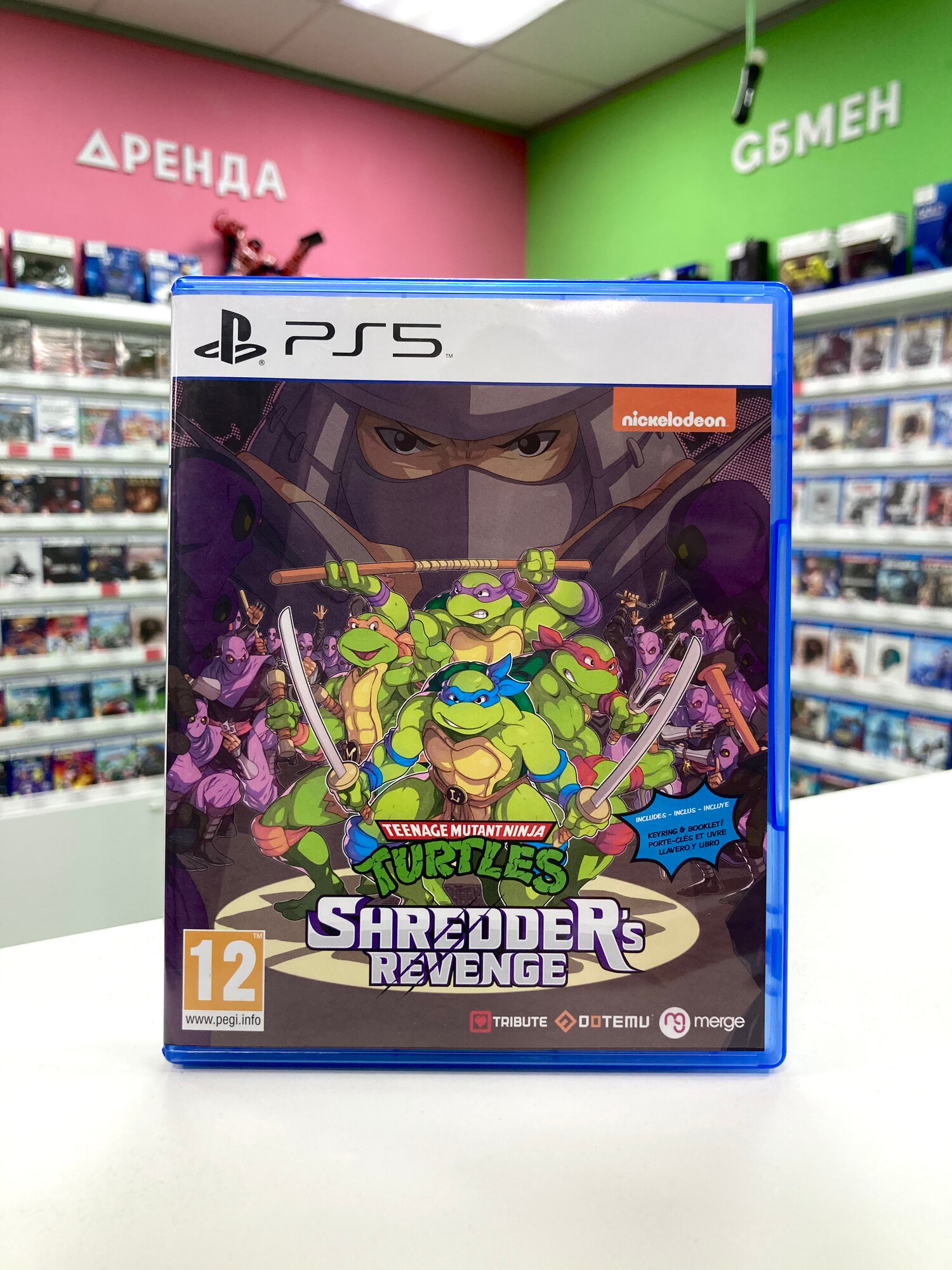 PS5 Teenage Mutants Ninja Turtles: Shredders Revenge б/у