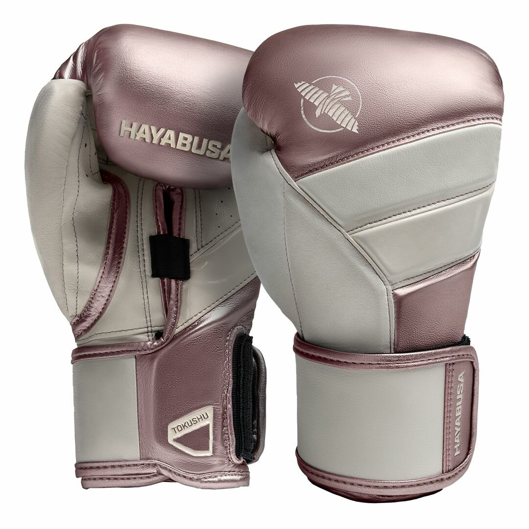 Перчатки боксерские HAYABUSA T3 Boxing Gloves, 10 унций, Rose Gold