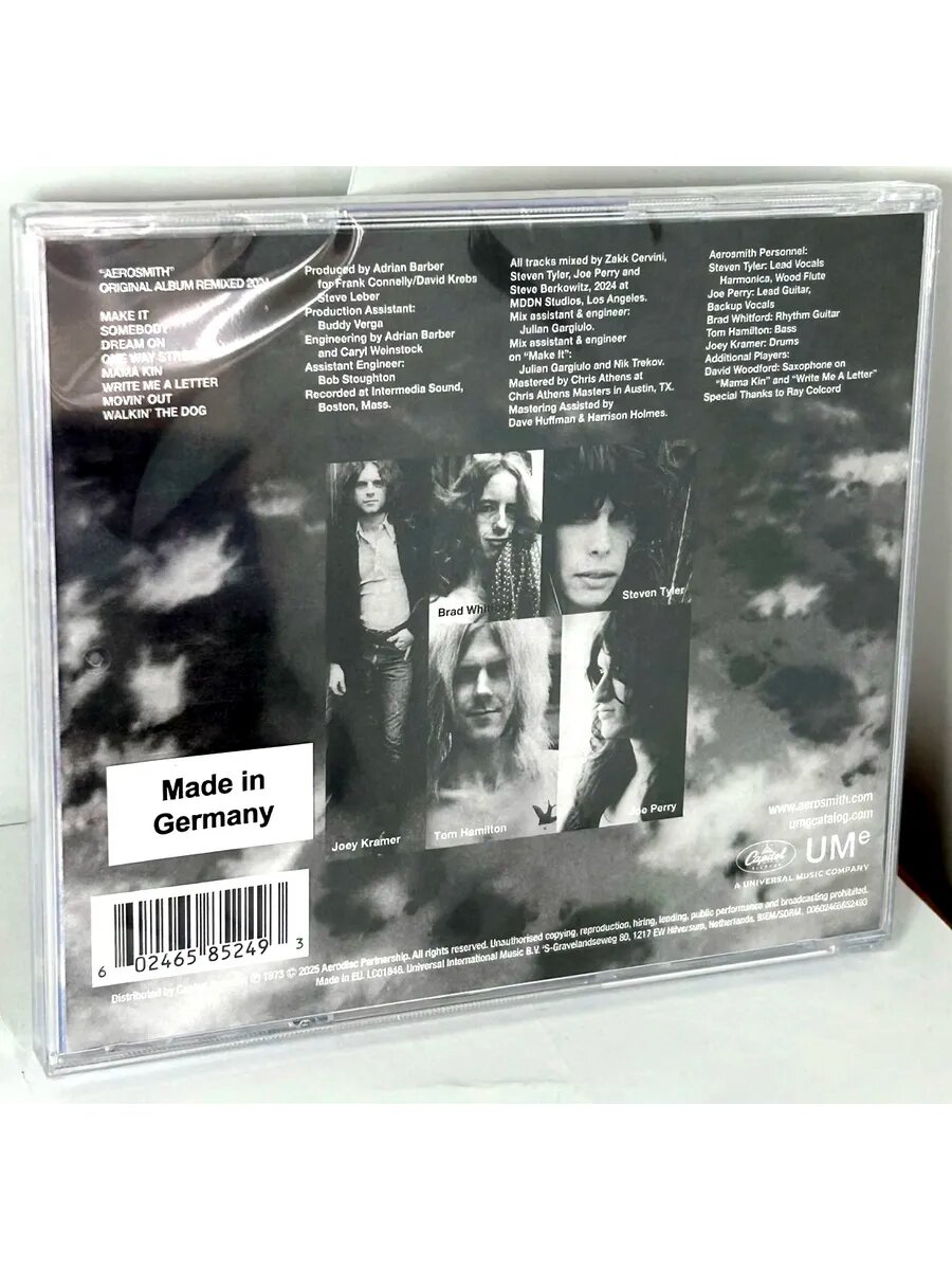 AEROSMITH - Aerosmith CD диск 2026 — фото 1