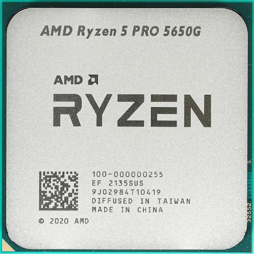 Процессор CPU AMD Ryzen 5 PRO 5650G OEM (100-000000255)