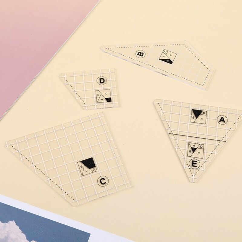 Clear Acrylics Patchwork Ruler for Sewing Quilting Embroidery Patchwork Craft — фото 1