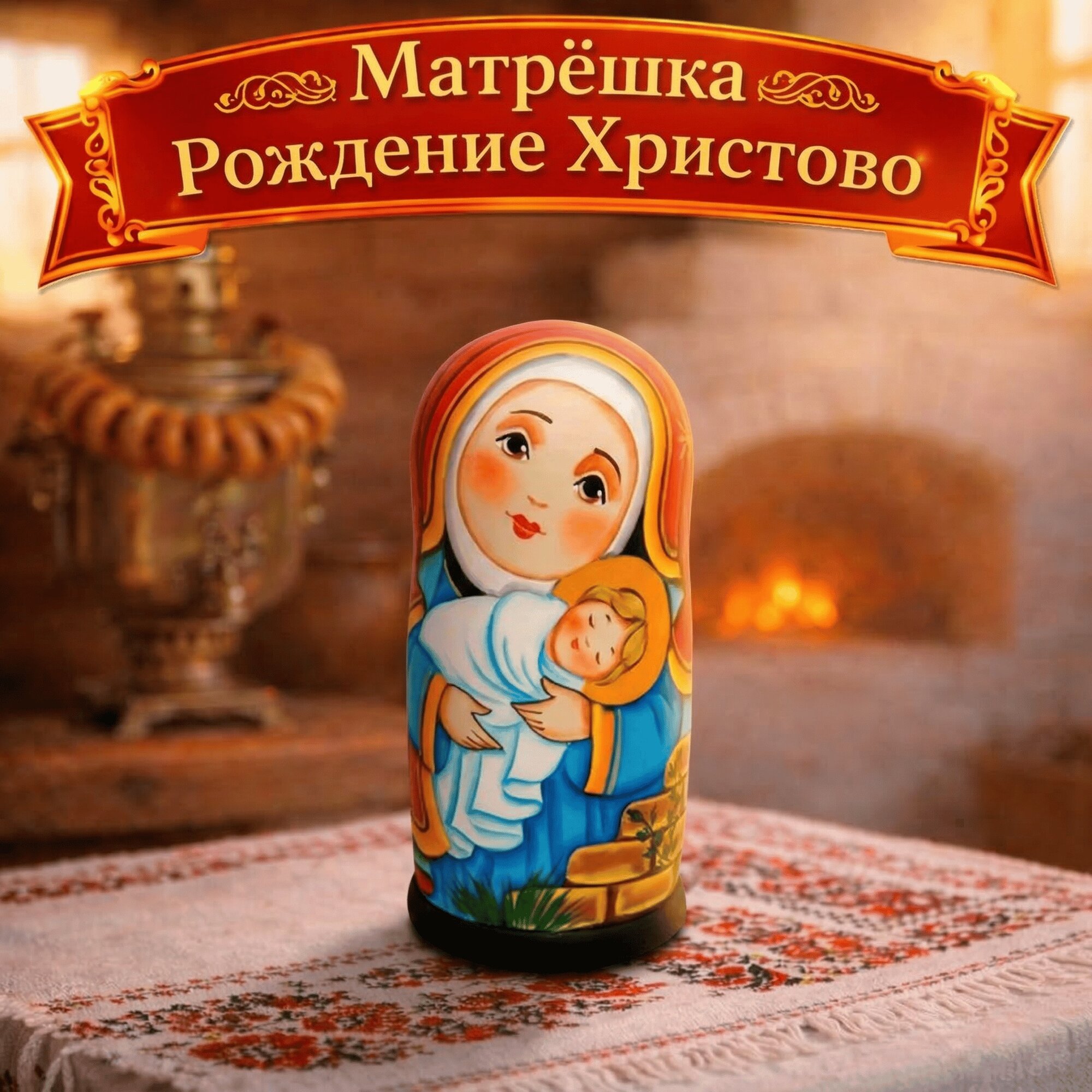 Матрешка Рождение Христово