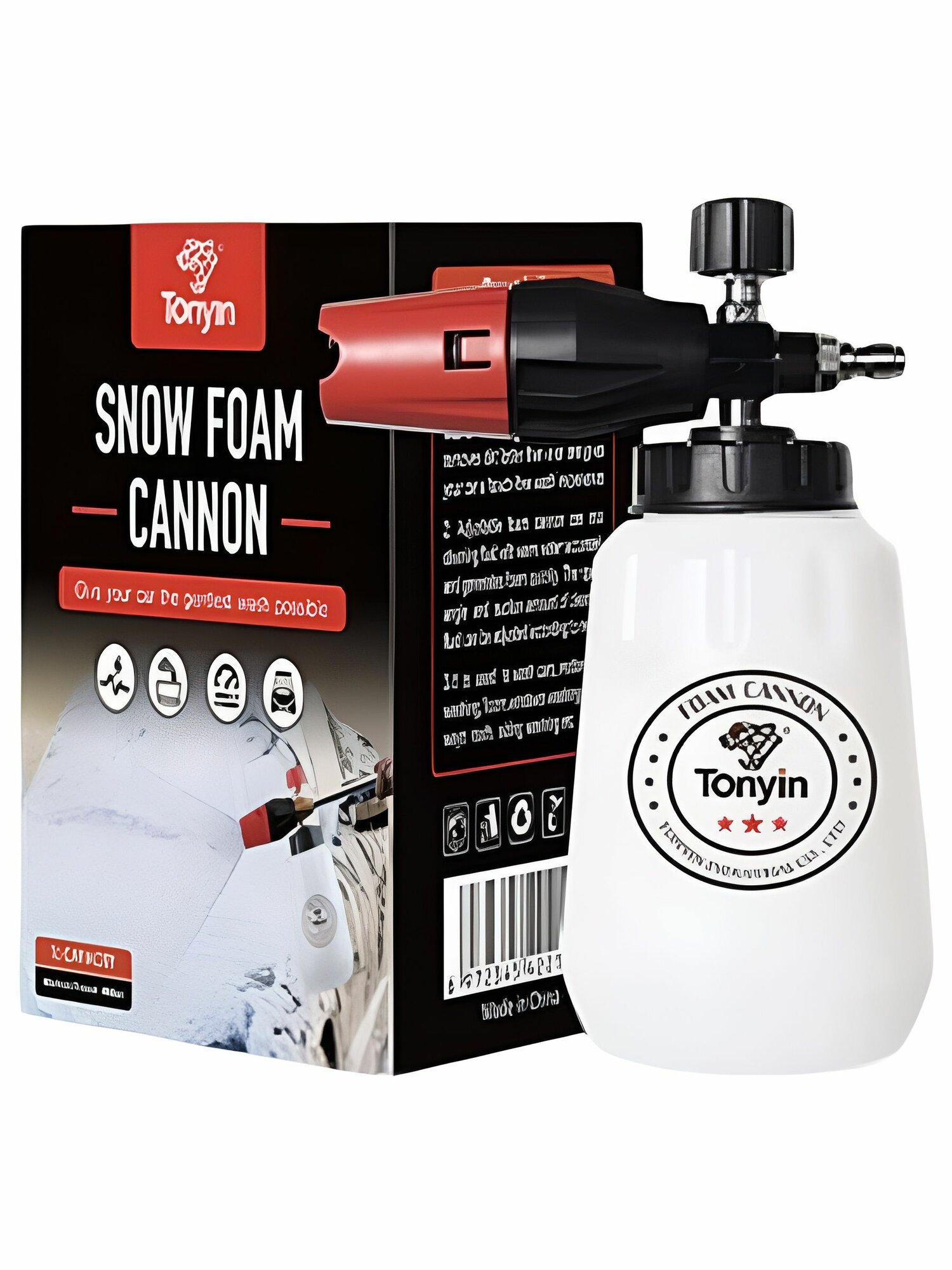 TT02D Пенокомплект с бачком SNOW FOAM CANNON TONYIN