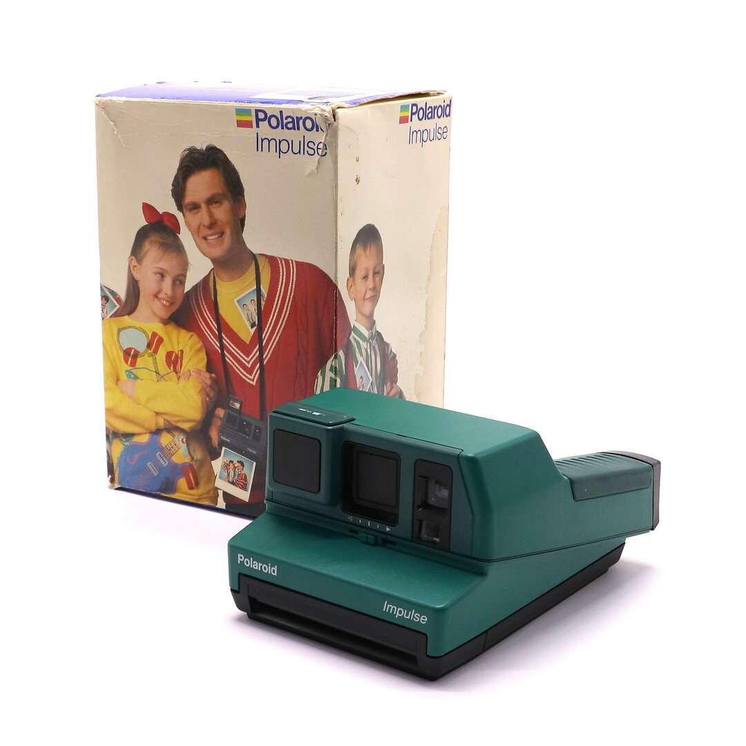 Фотоаппарат Polaroid Impulse зеленый в упаковке
