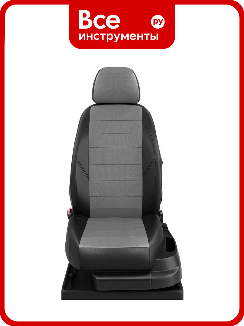Авточехлы AVTOLIDER1 для Приора 1 с 2007-2014г. ВАЗ 2110 с 1997-2009г. седан Задняя спинка – 3 секции, сиденье единое