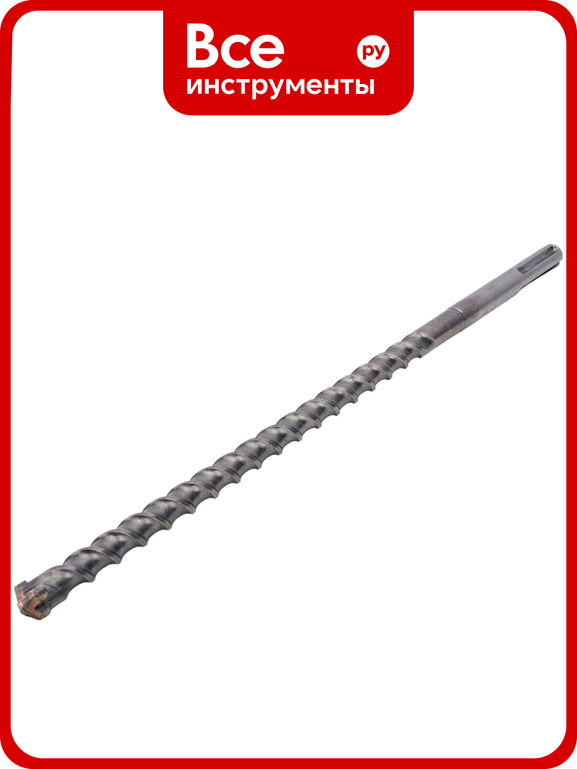 Бур SDS-Max (20x540 мм) Gigant GRD 11012 для бетонных и кирпичных работ, четырёхгранный стальной корпус, износостойкость