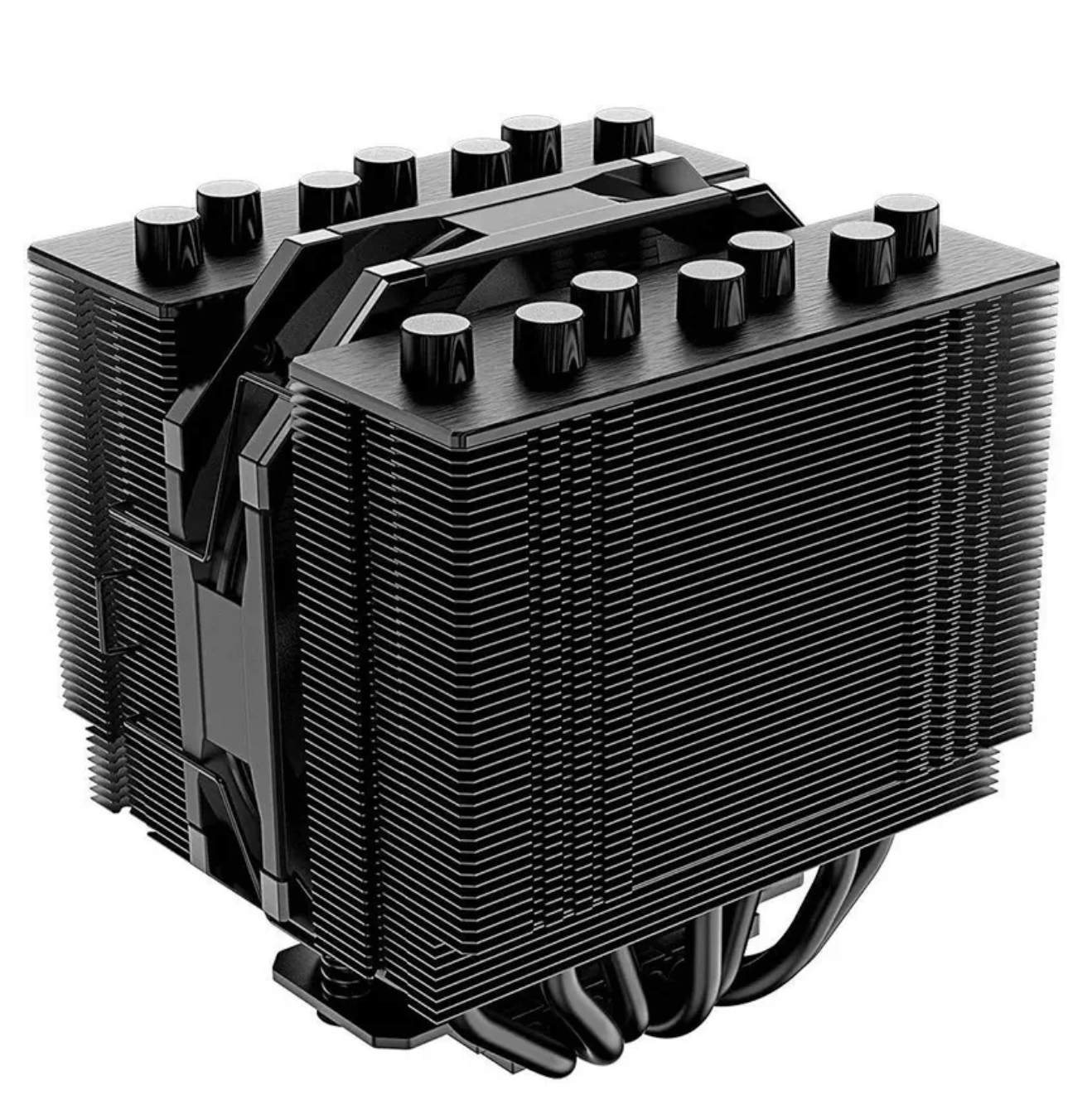 Кулер для процессора ID-COOLING SE-207-XT Slim, 4-pin, 120мм, черный
