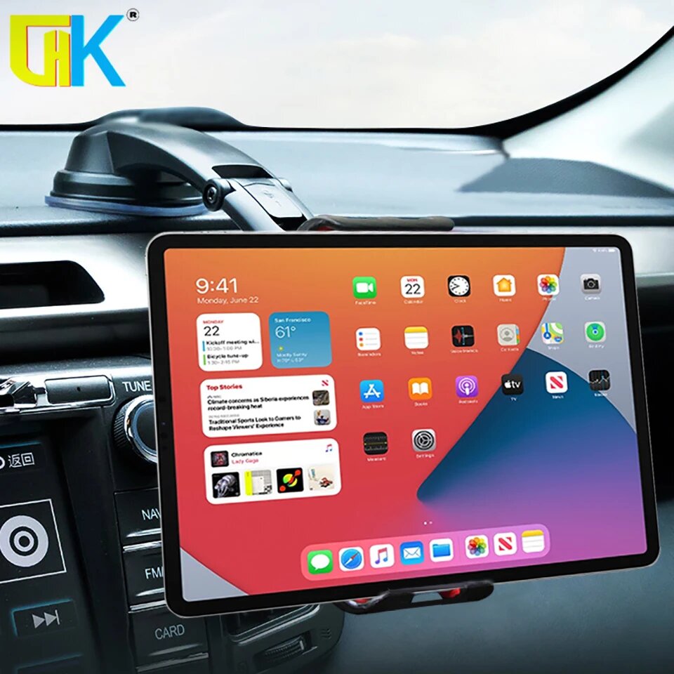 Автомобильный держатель для планшета и телефона для Samsung Galaxy Z Fold 4 3 2, IPhone IPad Mini Air Car Sucker, подставка для телефона, расширительные держатели