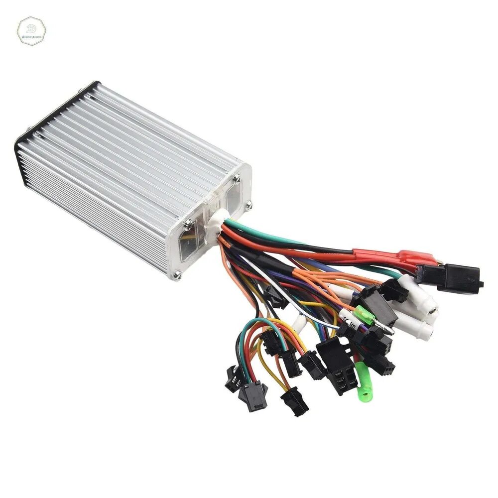 Бесколлекторный контроллер 36/48V 350/500W для электросамоката (синусоида)