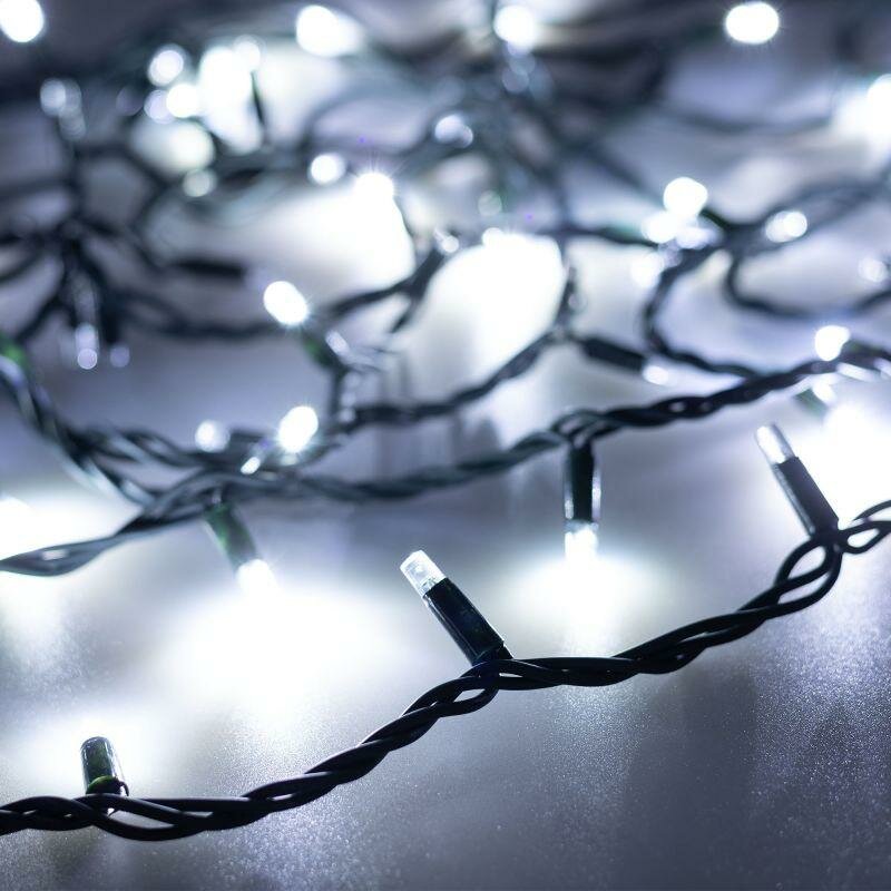 Гирлянда светодиодная ARD-STRING-PRO-1000-GREEN-100LED-PULSE White230В 7Вт IP65 Ardecoled 031663