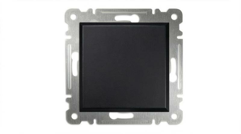 Выключатель 1-кл СП 10А IP20 250В механизм черн. Makel 57054001
