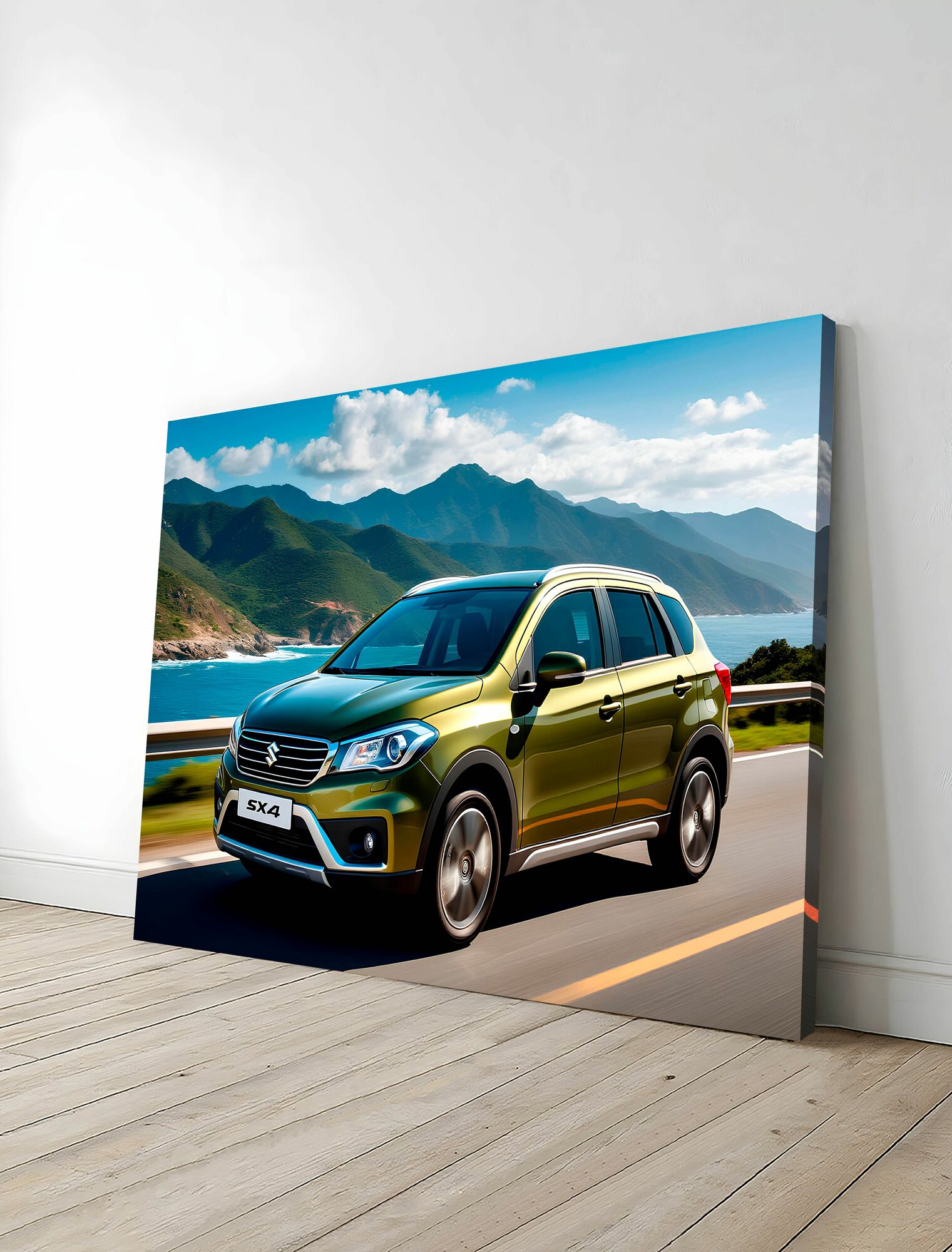 Картина модульная на стену "Suzuki" 50см х 70см
