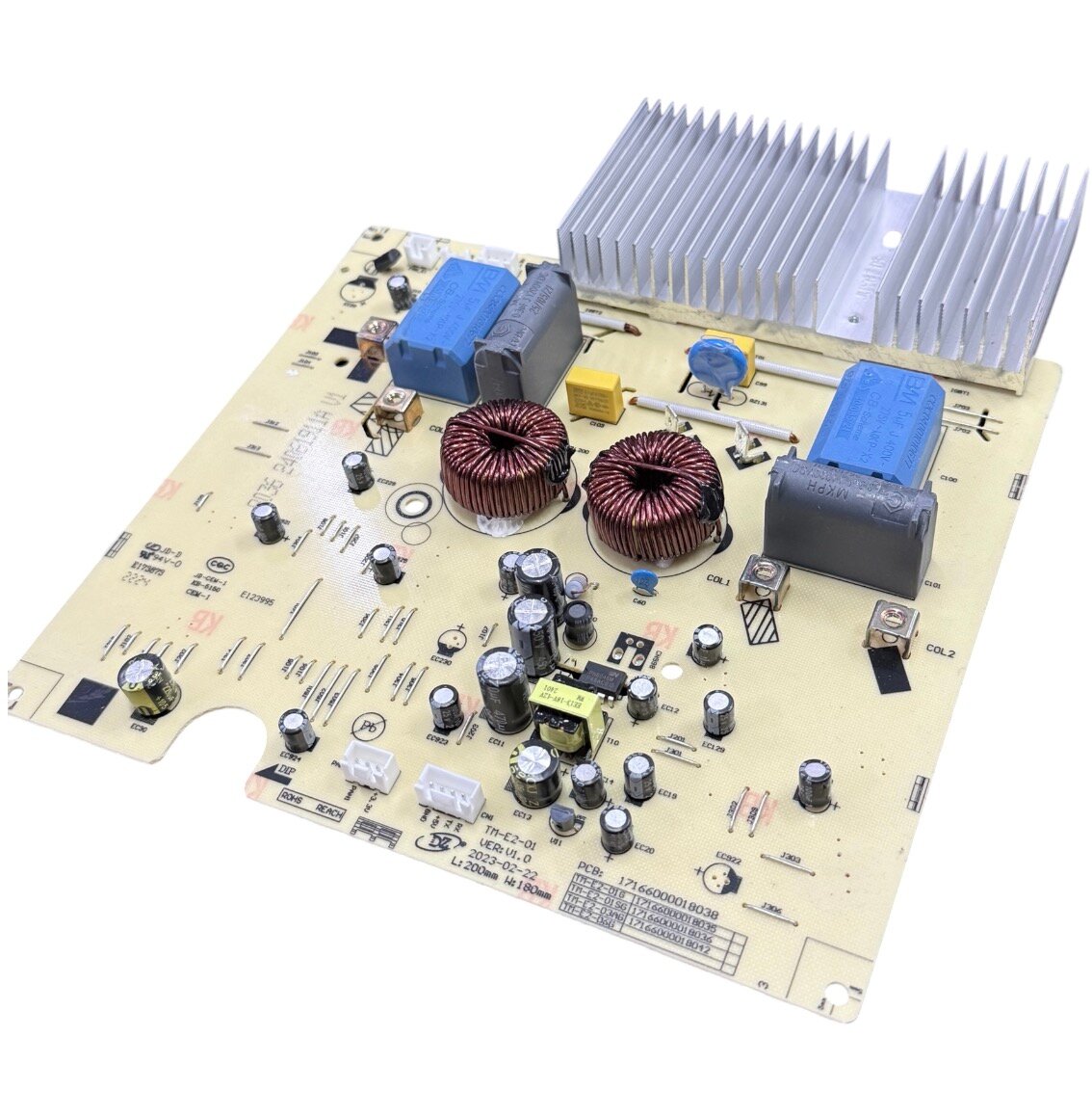 Силовой модуль варочной панели MIDEA 17166000018038 TM-E2-01 VER:1.0