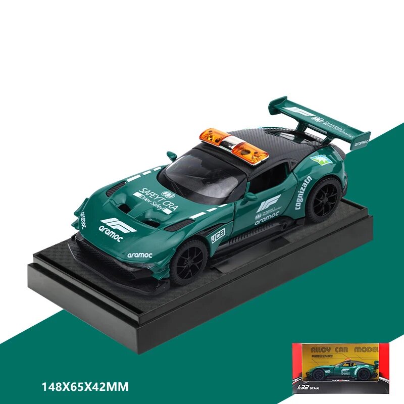 Maisto Aston Martin Vulcan Safety Car 1:32 Green Box