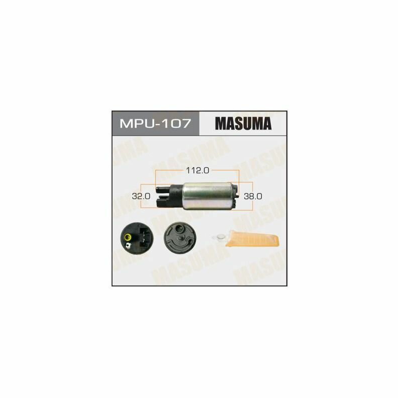 Бензонасос MASUMA, RAV4, PRIUS / ZCA25W, NHW20L, сетка MPU-002 LEXUS RX400H 2005-2008, TOYOTA ALLEX 2001-2006, TOYOTA ALLION 2001-2025, TOYOTA AYGO 2005-2014, TOYOTA bB 2000-2005, TOYOTA CALDINA 2002-2007,