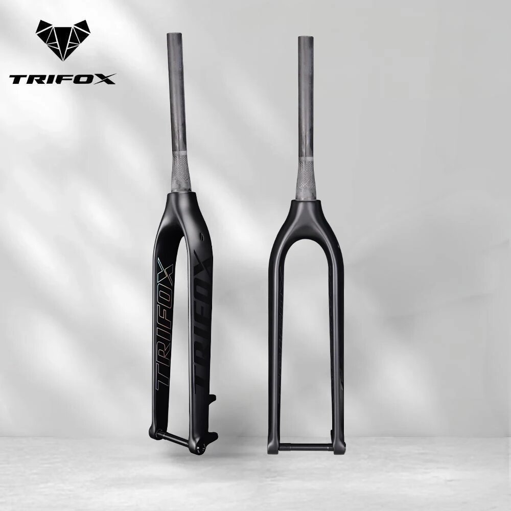 TRIFOX ТМК200 Жесткая вилка MTB 29", черная
