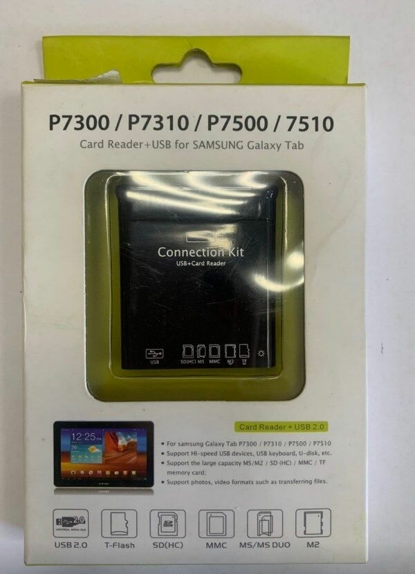 Картридер Картридер Connection Kit for Samsung Calaxy Tab (USB 2.0/MicroSD/Sd)