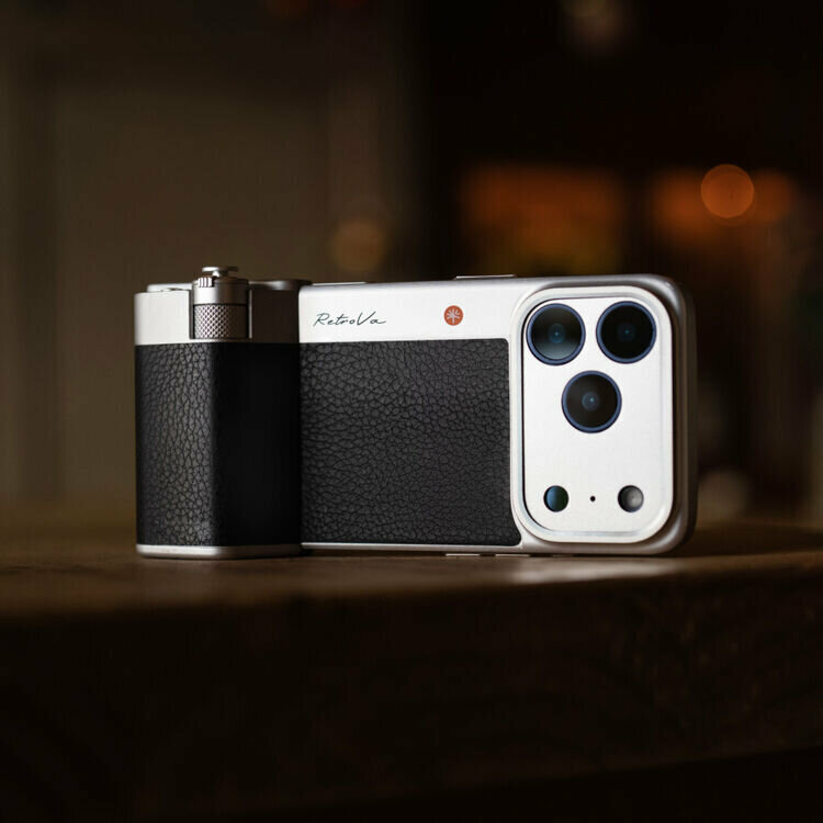 Чехол PGYTECH RetroVa Grip Kit для iPhone 17 Pro Max — фото 1