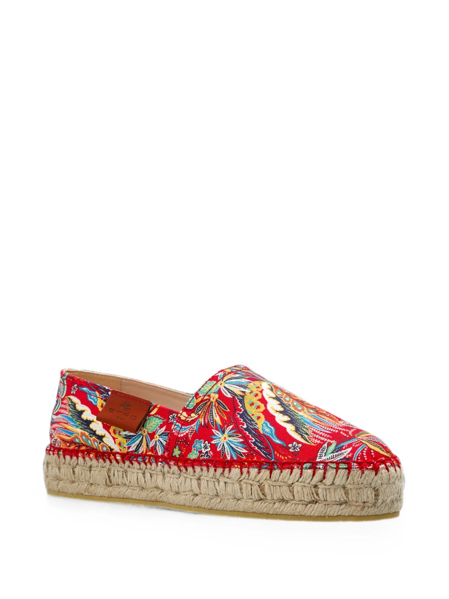 Эспадрильи ETRO Paisley-print platform espadrilles, размер 36 — фото 1
