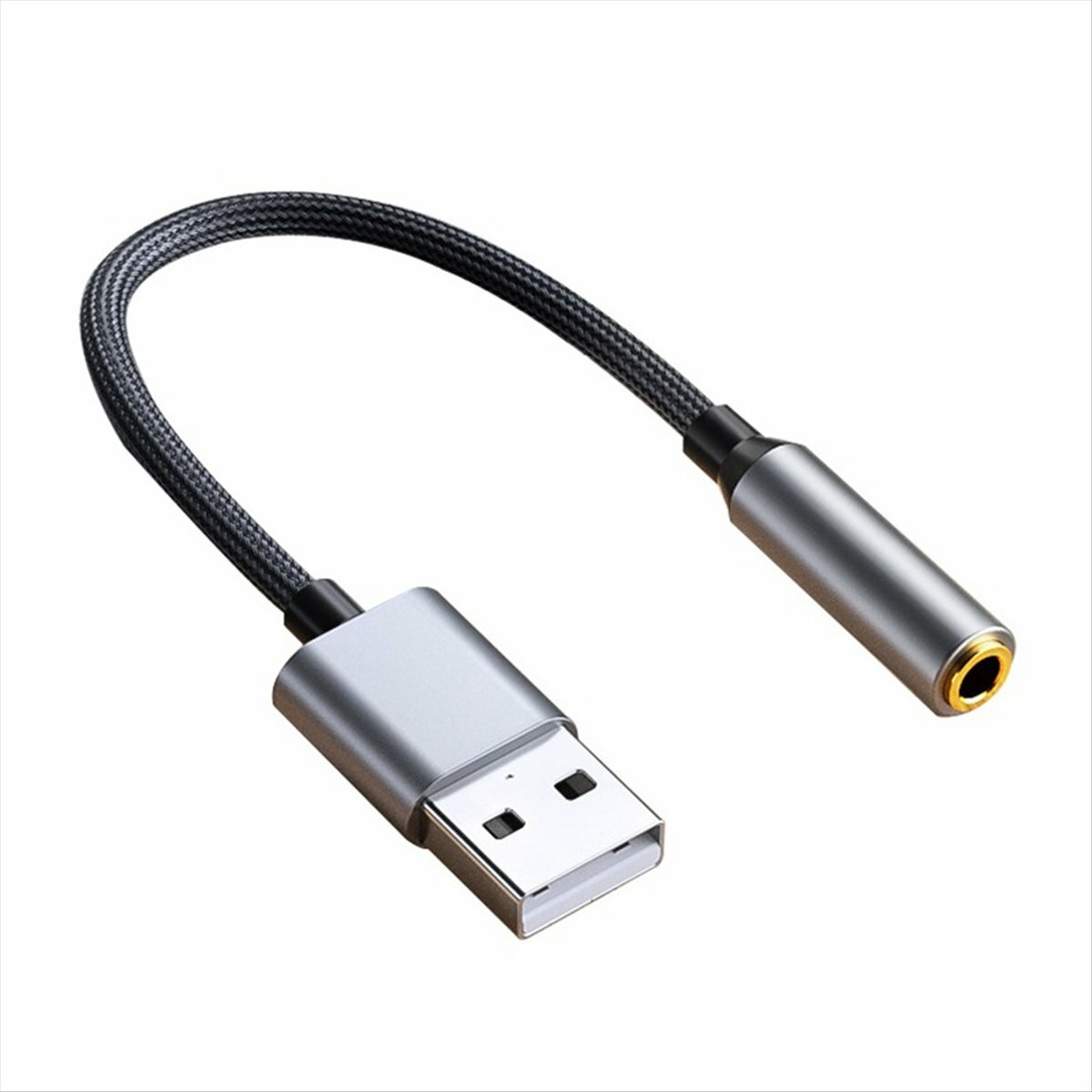 Аудиоадаптер USB - 3,5 Мм, Аудиоразъем B — фото 1