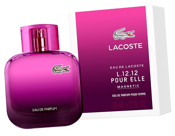 Женский парфюм Лакост Л 12.12 Магнетик Пур Эль 80 мл - Lacoste Eau De Lacoste Pour Elle