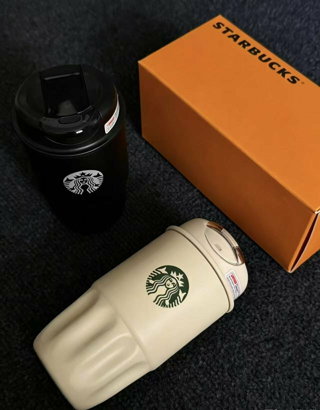 Новая культовая автомобильная термокружка Starbucks из нержавеющей стали, 450 мл.