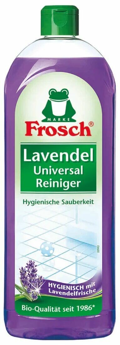 Frosch Универсальное чистящее средство для любых поверхностей Лаванда Universal Reiniger Lavandel, 750 мл