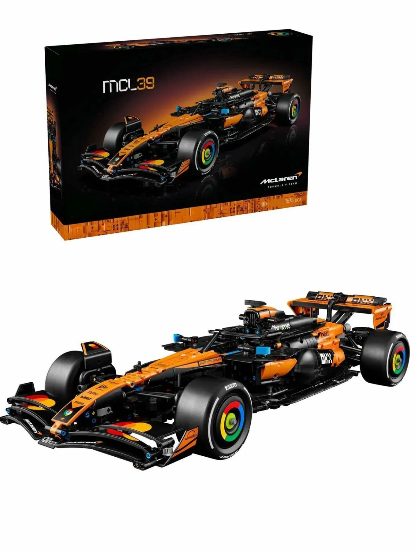 Конструктор гоночный болид формула 1 Макларен McLaren MCL39 F1