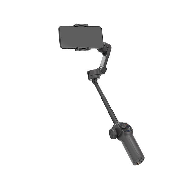 Стабилизатор для телефона трехосевой ARG L9, Bluetooth, 4 часа работы от аккумулятора, белый. Стедикам. Трипод — фото 1