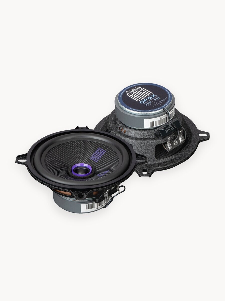 Колонки в машину AurA INDIGO-GF5X / коаксиальные динамики 13 см (5,25 дюймов) / 2шт.