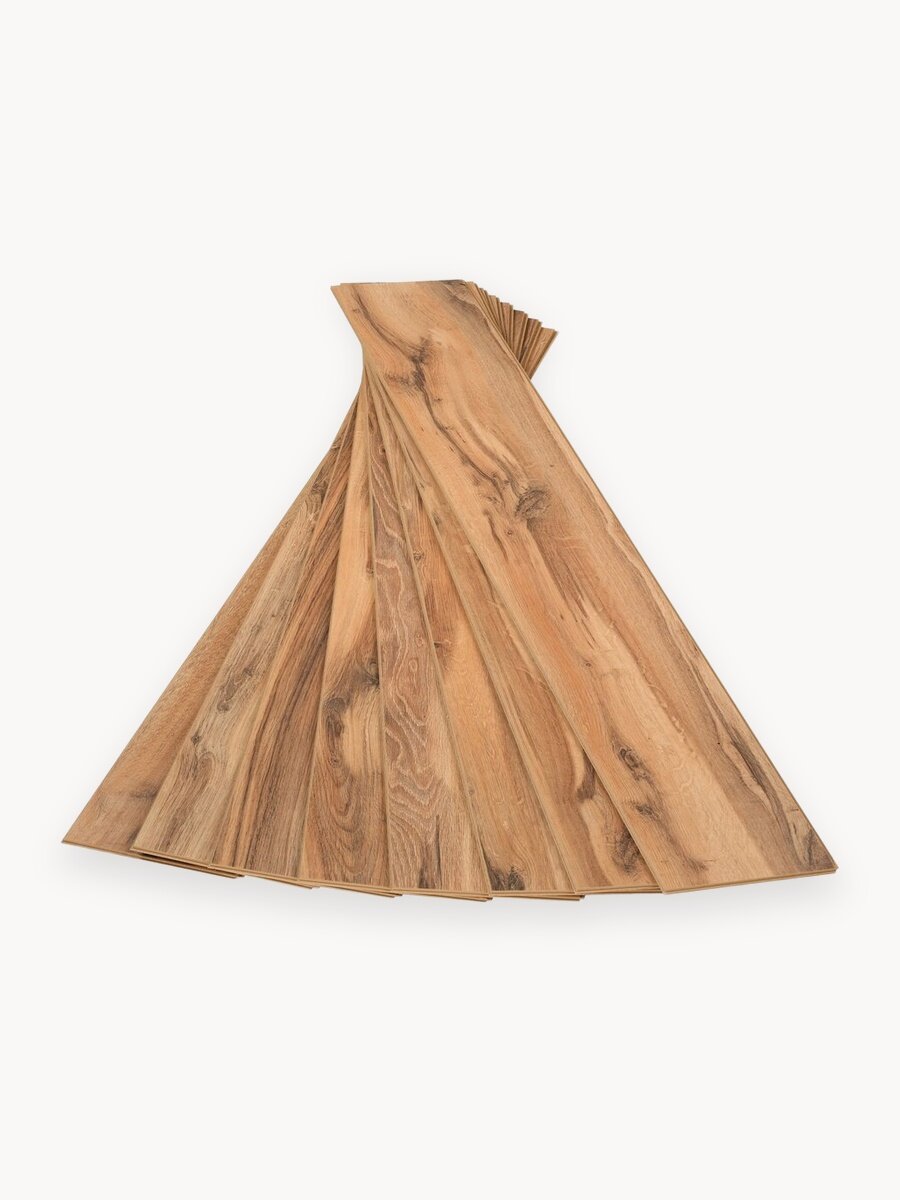 Ламинат EGGER "HOME", 33-й класс, 8 мм, однополосный, матовый, коричневый, с фаской