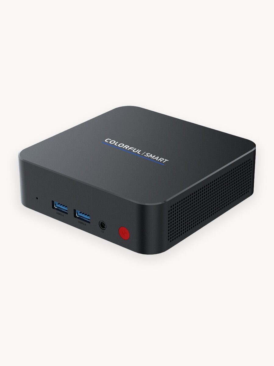 COLORFUL Intel N100 ,3.4 ггц ,16 ГБ ОЗУ SSD 512 ГБ, Мини пк , ANB15 , Intel UHD Graphics, Windows 11 Pro