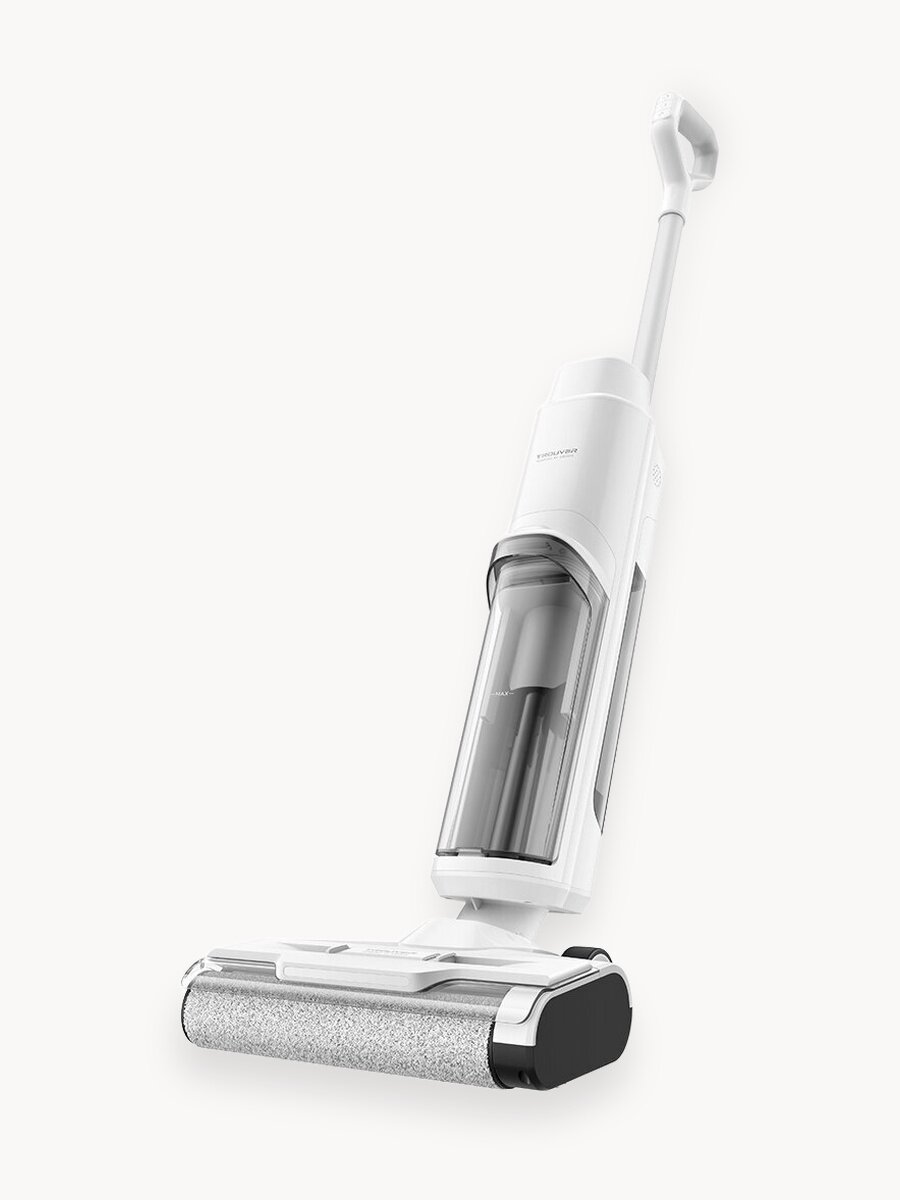 Вертикальный пылесос Trouver K10, беспроводной, для сухой и влажной уборки, White/Белый (bvc-t8a)