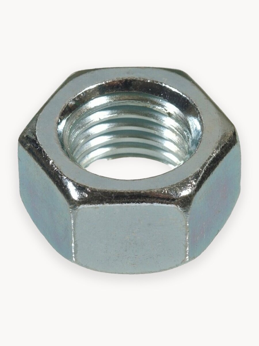 Гайка шестигранная М8 (1кг/217шт) (оцинкованная) DIN 934