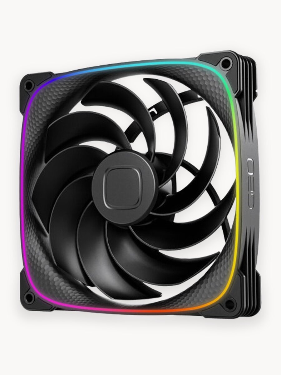 Вентилятор для корпуса Geometric Future Squama 2503RB-14 Reverse Black (1F2503R114000)