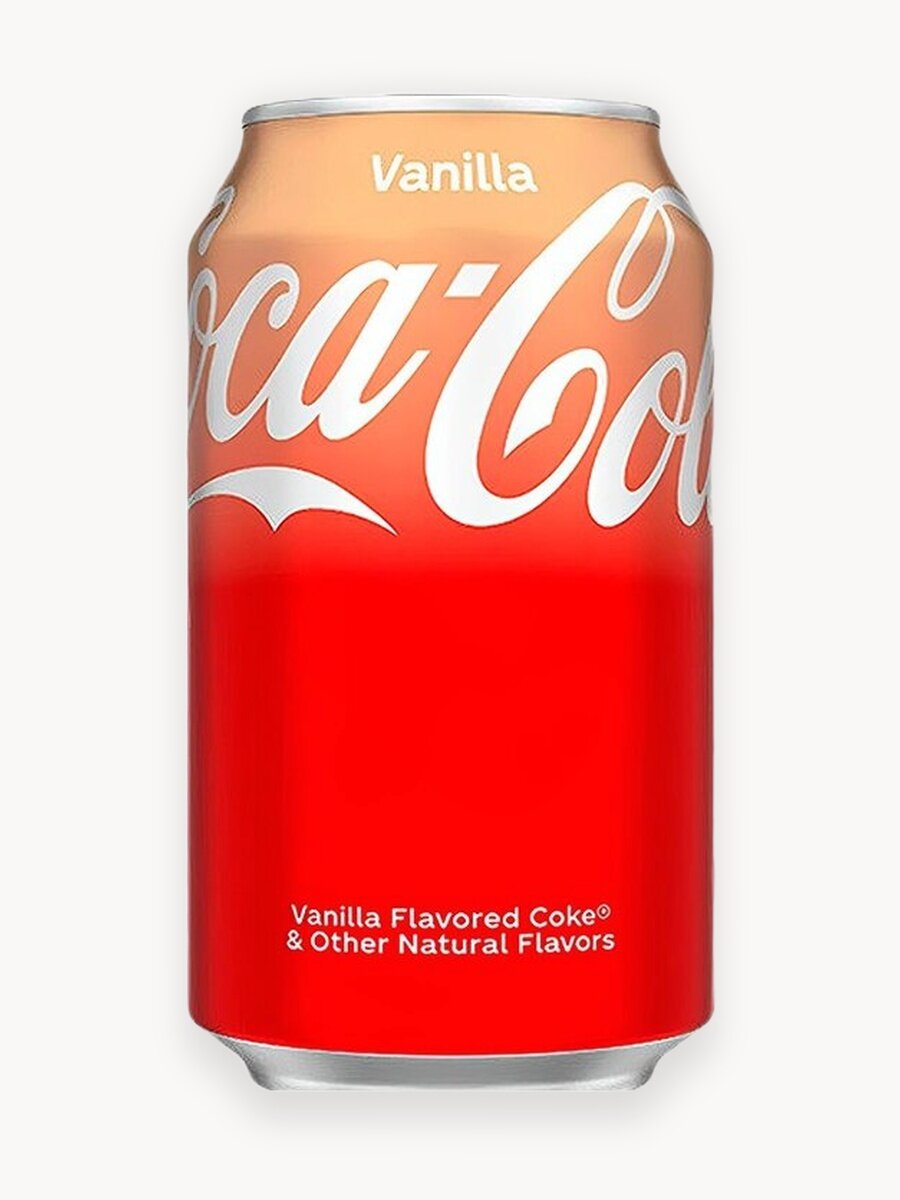 Coca-Cola Vanilla напиток газированный 330 мл, Германия