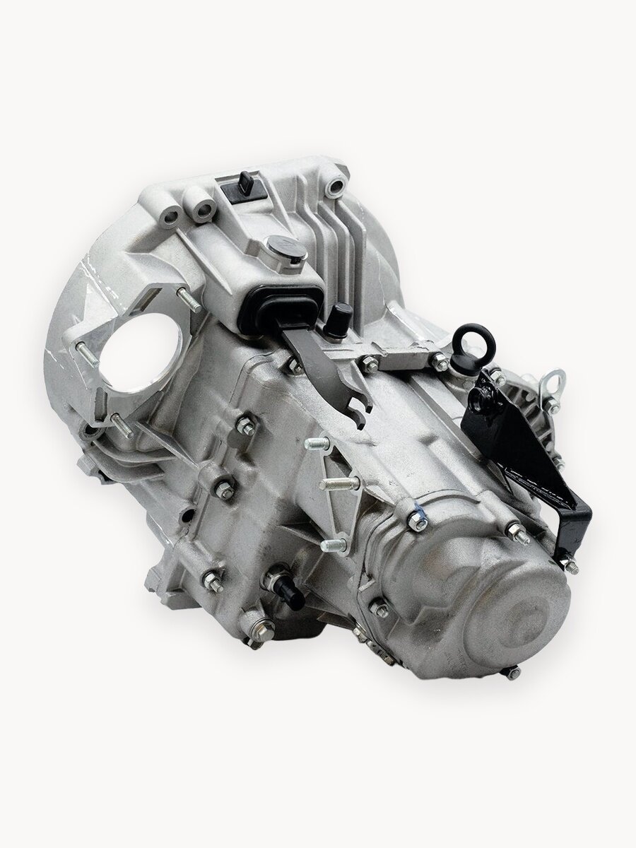 КПП 2190 в сборе для Лада Гранта картер 12, под стартер на 3 шпильки (нетросовая коробка)