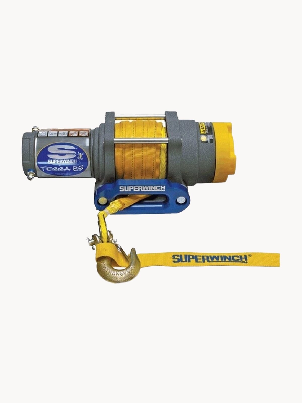 Superwinch TERRA 25 лебедка электрическая с синтетическим тросом