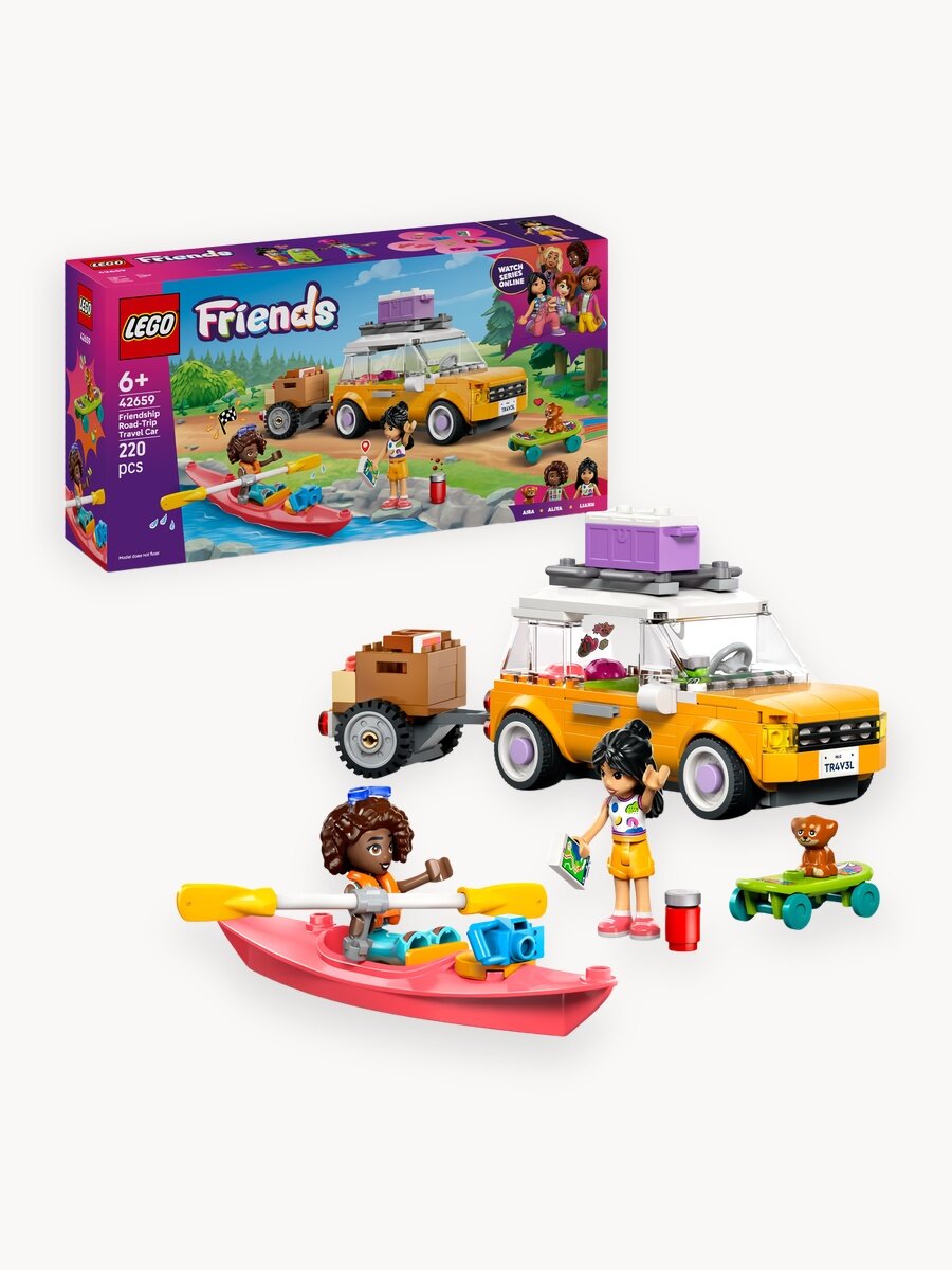 Конструктор LEGO Friends 42659 Машина для автопутешествий, 220 дет.