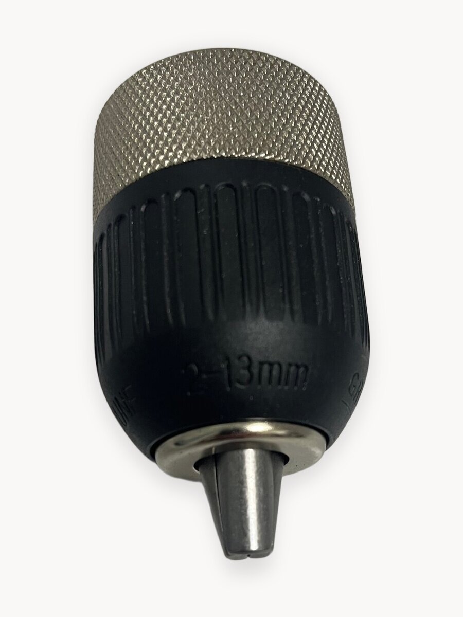 Патрон для дрели быстрозажимной 1/2 дюйма, до 13mm (полуметалл)