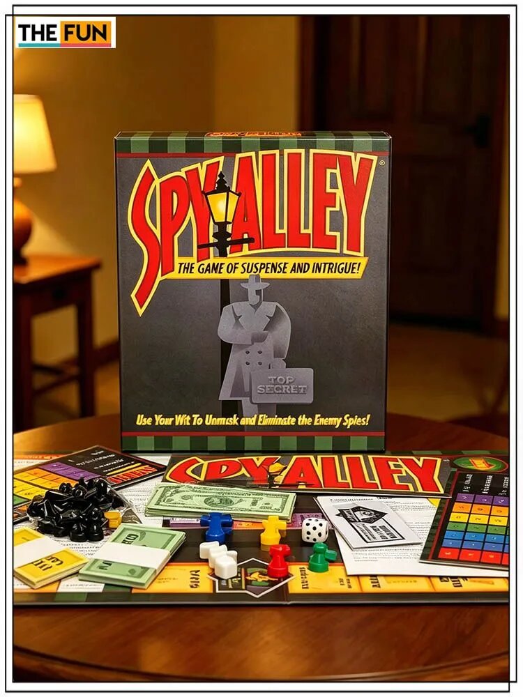 Настольная Карточная Игра Настольная Spy Alley Игра (Карточная) Новая Версия Игры