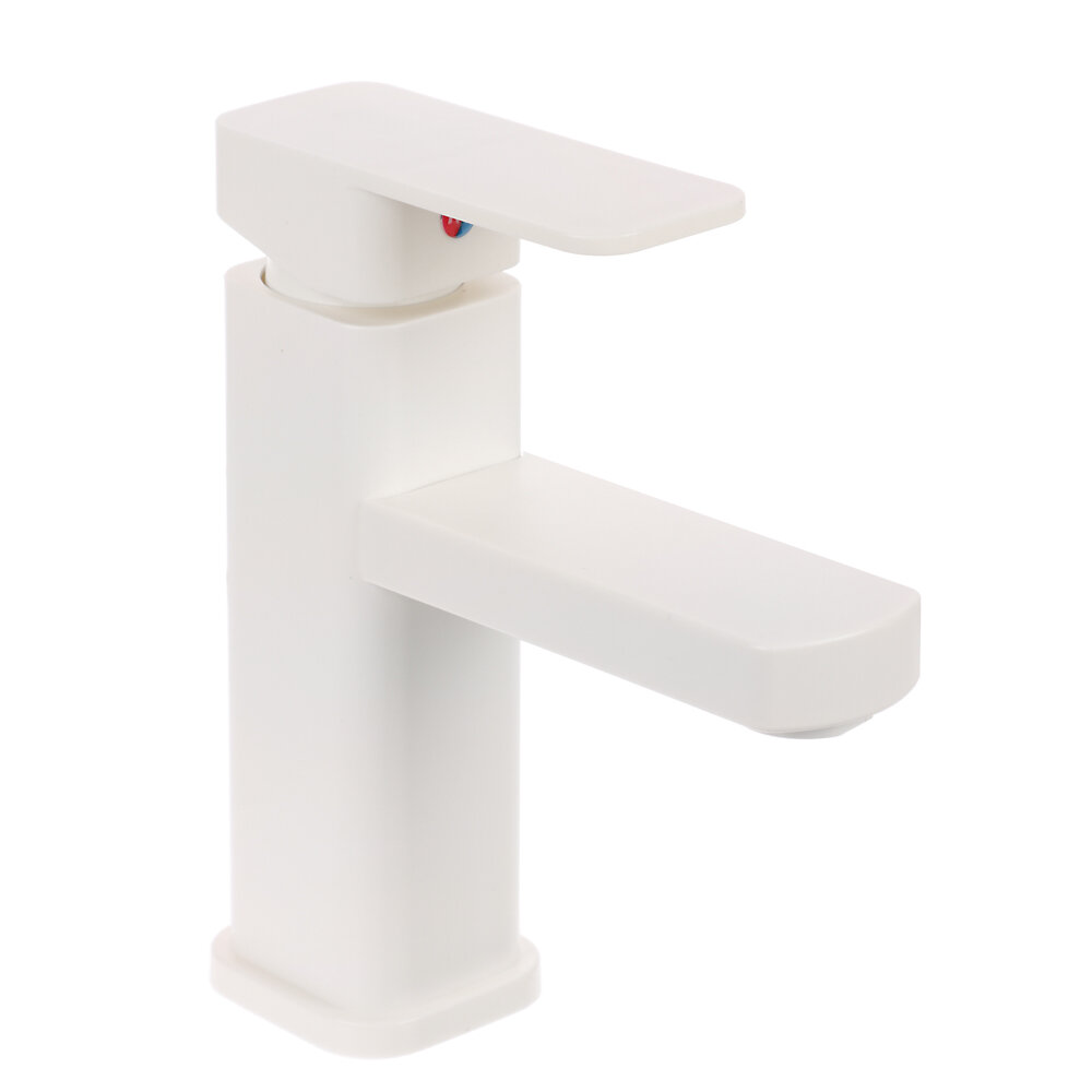 Смеситель для раковины в ванну однорычажный , нержавеющая сталь