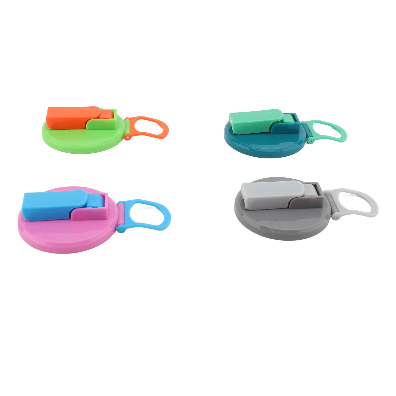 Крышка для банки из-под газировки с силиконовой трубочкой, 4 шт, многоразовая, герметичная, 2,13-дюймовая, силиконовая трубочка для банки, для ежедневного использования