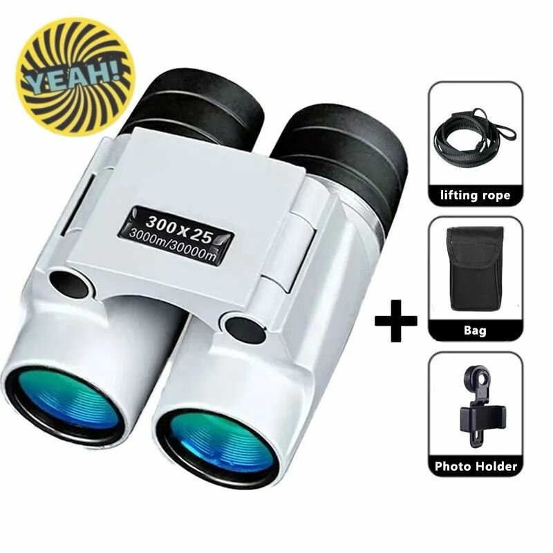 Телескоп, белый, 21.8 мм, фокусное расстояние 300 мм, окуляр