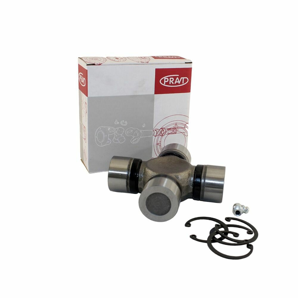 PRAVT Крестовина карданного вала Г-С41R13 ГАЗон Некст 5т (подш.-34,95 мм) (к-т с кольцами и масленкой) арт. PR.68715.01.99 (аналог Spicer 4530307)